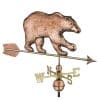 Bear Weathervane with Arrow — Pure Coppers! Only $357.00 - Cupolas 'n More